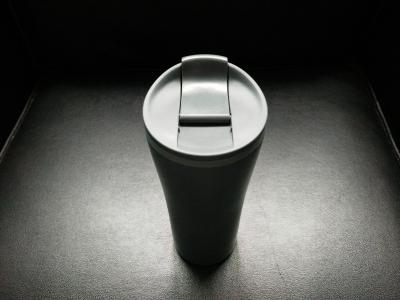 China Recycling Drinking Plastic Water Bottles , Plastic Coffee Mugs Custom Color for sale