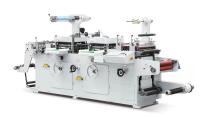 China Paper Label Sticker Flat Bed Die Cutting Machine With Punching for sale