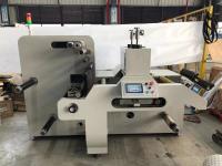 China Roll to Roll Semi Rotary Die Cutting Machine 350mm Width 480mm Cutting Length for Labels for sale