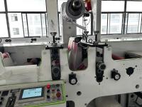 China Semi Automatic 2 Color Flexo Label Printing Machine 320mm 80m / minute for sale