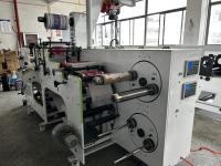 China Semi Automatic 2 Color Flexo Label Printing Machine 320mm 80m / minute for sale
