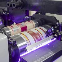 China 380V 50Hz Flexo Label Printing Machine 350-550mm Width 8 Colors 150m/min for sale