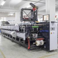 China 380V 50Hz Flexo Label Printing Machine 350-550mm Width 8 Colors 150m/min for sale