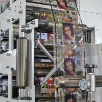 China High Accuracy 1-8 Colors Flexo Sticker Printing Machine with High Durability for sale