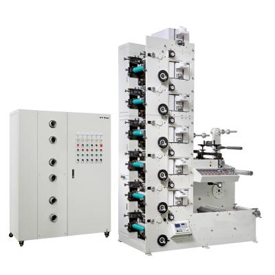 China Low Cost Narrow Web Flexo Printing Machine 1-8 Colors for sale