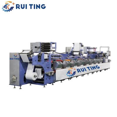 China Ruiting Inline Flexo Printing Machine 150m/min Multi-Color Roll to Roll CE for sale