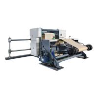 China pvc Film Slitter Rewinder Meter counting system with friction shaft for sale