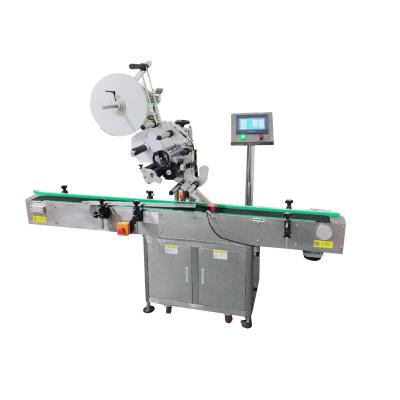China Automatic Flat Labeling Machine 220V 30-100box/min for Boxes Cartons Bags for sale