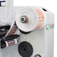 China Adhesive Sticker Flexographic Label Printing Machine 4 Color 220 380v for sale