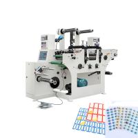 China 220V Turret Rotary Die Cut Machine with Slitting 330mm Web Width 80m/min for sale