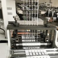 China 220V Turret Rotary Die Cut Machine with Slitting 330mm Web Width 80m/min for sale