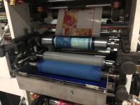 China 220/380v Narrow Web Flexo Printing Machine , 320mm Printing Press Cutting Machine for sale
