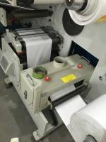 China 6 Color Flexo Label Printing Machine , 520mm Pvc Sticker Printing Machine for sale