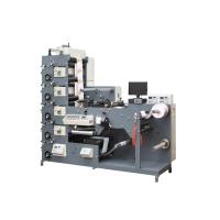 China 5 Color Wine Label Flexo Printing Machine 320mm with Hot Stamping Cold Foil 380V for sale