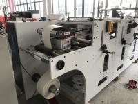China 3 Color 210mm Narrow Web Flexo Printing Machine With UV Dryer for sale
