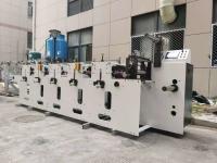 China Horizontal Label Sticker Printer 5 Color 420mm With Rotary Die Cut Slit for sale