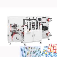 China AV380V Flatbed Die Cutting Machines , High Speed Label Die Cutter for sale