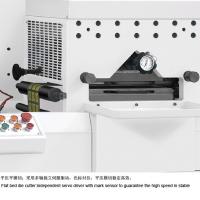 China Paper Flatbed Die Cutting Machines Web Guider for self adhesive label for sale