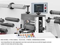 China 100RPM Rotary Die Cut Machine With Independent single Stacker for sale