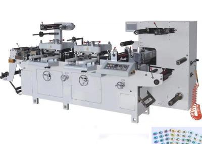 China PVC Film Flatbed Die Cutting Machine 380V 3 Phase 400 Cuts/Min with Hot Stamping for sale