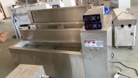 China Two Tanks Industrial Ultrasonic Cleaning Machine 3600W 40kHz 2000mm Sink for sale