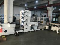 China 320mm 7 Color Narrow Web Flexo Printing Machine 10-60m/min for Label Sticker for sale