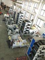 China 6 Color 420mm Paper Flexo Label Printing Machine 380V 50Hz with Sheeting for sale