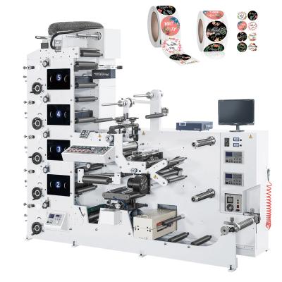China 6 Color Flexo Paper Printing Machine , 520mm Letterpress Printing Machine for sale