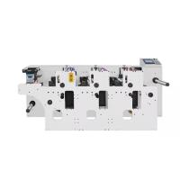China 3 Color 210mm Narrow Web Flexo Printing Machine With UV Dryer for sale