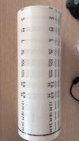China 6 Color PVC Label Printing Machine 320mm Ceramic Anilox Roller 220V 380V for sale