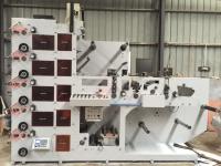 China 6 Color Flexo Paper Printing Machine , 520mm Letterpress Printing Machine for sale