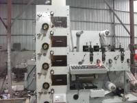 China 6 Color Flexo Paper Printing Machine , 520mm Letterpress Printing Machine for sale