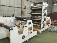 China 850mm 4 Color Paper Bag Printing Machine with Anilox Cylinder 60m/min for sale