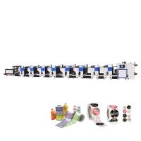 China Opp Film Flexo Label Printing Machine , 420mm Digital Flexographic Printer With UV Ink for sale