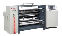 China 1100mm Paper Roll Cutter Machine PLC Control Hydraulic Loading 220m/min for sale