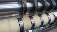 China Seperate Unwind Paper Slitting Rewinding Machine With 3 Inch Air Shaft for sale