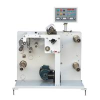 China 320mm Adhesive Paper Slitting Rewinding Machine 220V Label Slitter 1.5kw for sale