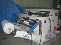 China Wide Roll Paper Slitting Rewinding Machine 1300mm  With Coreless Unwind for sale