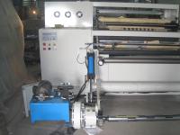 China 1100mm Paper Roll Cutter Machine PLC Control Hydraulic Loading 220m/min for sale