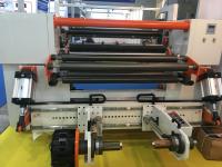 China 1600mm Shaftless Paper Slitter Rewinder 3 Inch 6 Inch Core 1000mm Unwind 600mm Rewind for sale