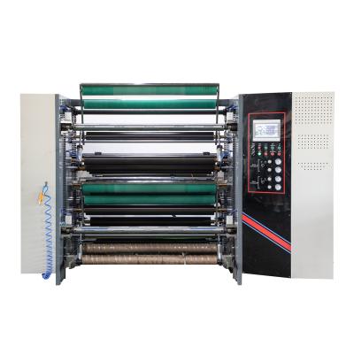 China 380V Fabric Roll Cutter Slitting Machine 1100mm Width Auto Unloading System for sale