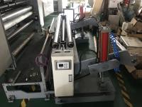 China 380V Fabric Roll Cutter Slitting Machine 1100mm Width Auto Unloading System for sale