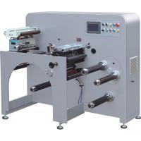 China 450mm High Speed Slitting Machine , 380V Turret Slitter Rewinder for sale
