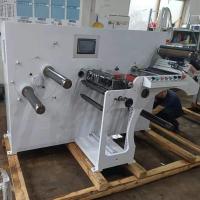 China 350mm Glassine Label Slitter Rewinder Machine with High Speed for sale