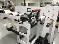 China 450mm High Speed Slitting Machine , 380V Turret Slitter Rewinder for sale