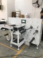 China 450mm High Speed Slitting Machine , 380V Turret Slitter Rewinder for sale