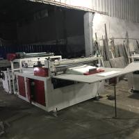 China 850mm Paper Roll To Sheet Cutting Machine , 2.5kw PVC Roll Cross Cutting Machine for sale