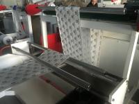 China 850mm Paper Roll To Sheet Cutting Machine , 2.5kw PVC Roll Cross Cutting Machine for sale