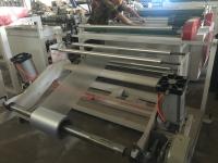 China 850mm Paper Roll To Sheet Cutting Machine , 2.5kw PVC Roll Cross Cutting Machine for sale
