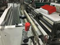 China 220V Paper Roll To Sheet Cutting Machine , Plc Non Woven Fabric Roll Cutting Machine for sale